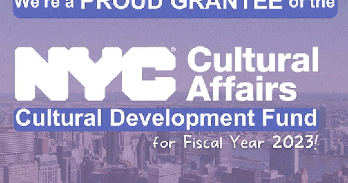 CUP | CUP receives grant from NYC Department of Cultural Affairs
