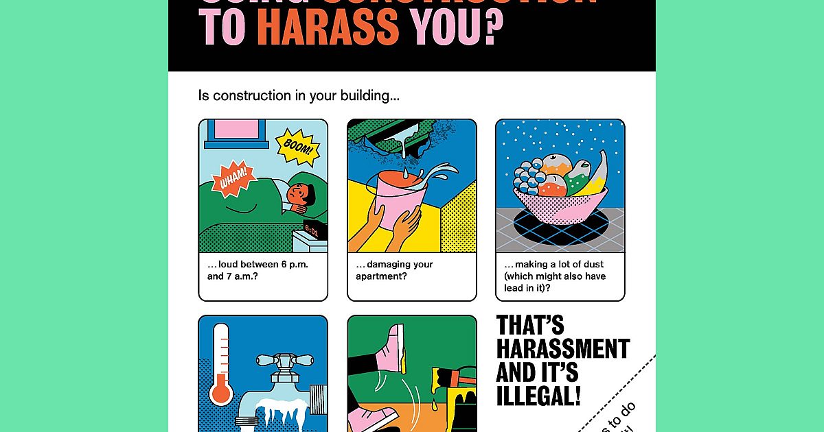 Cup Is Your Landlord Using Construction To Harass You